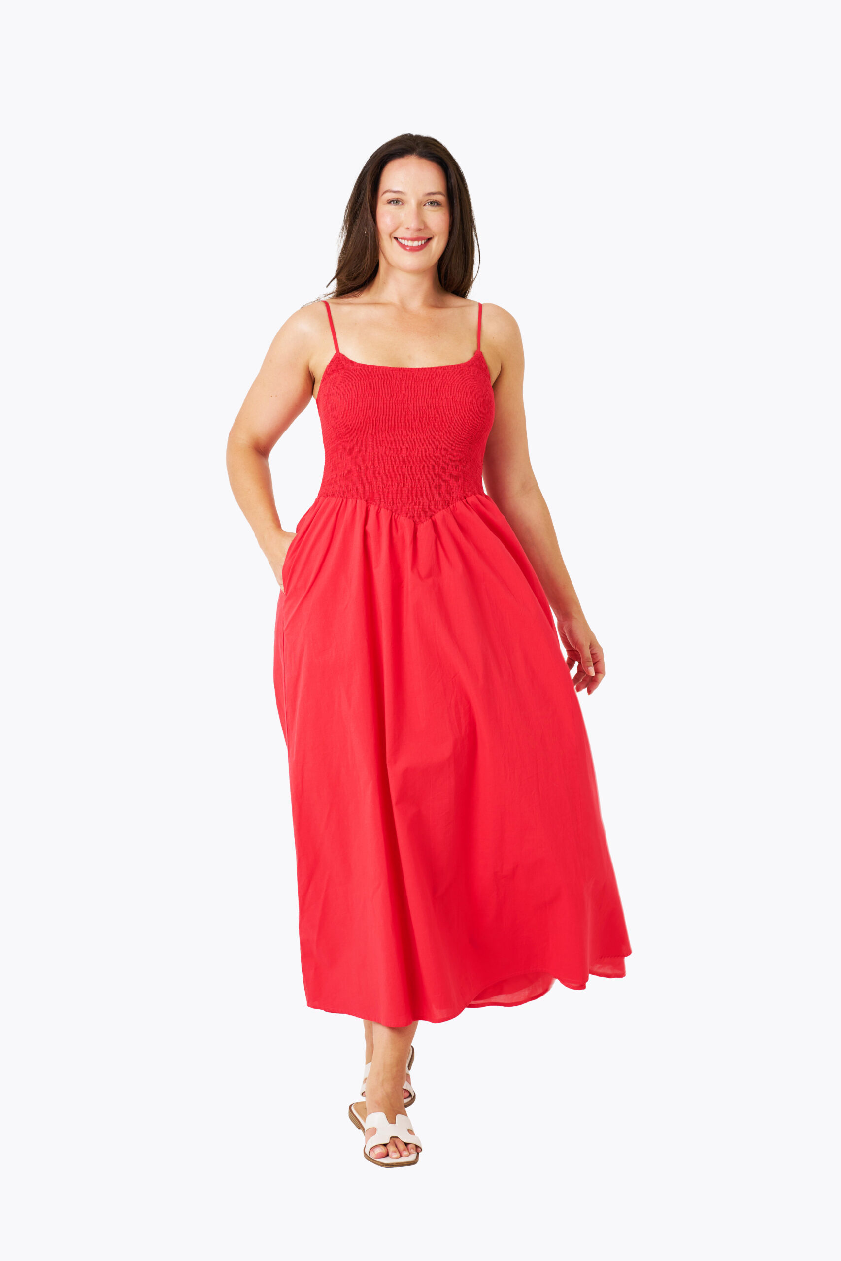 RUBY JOY DRESS-WHOLESALE WOMEN DRESS-RED – BOHO AUSTRALIA