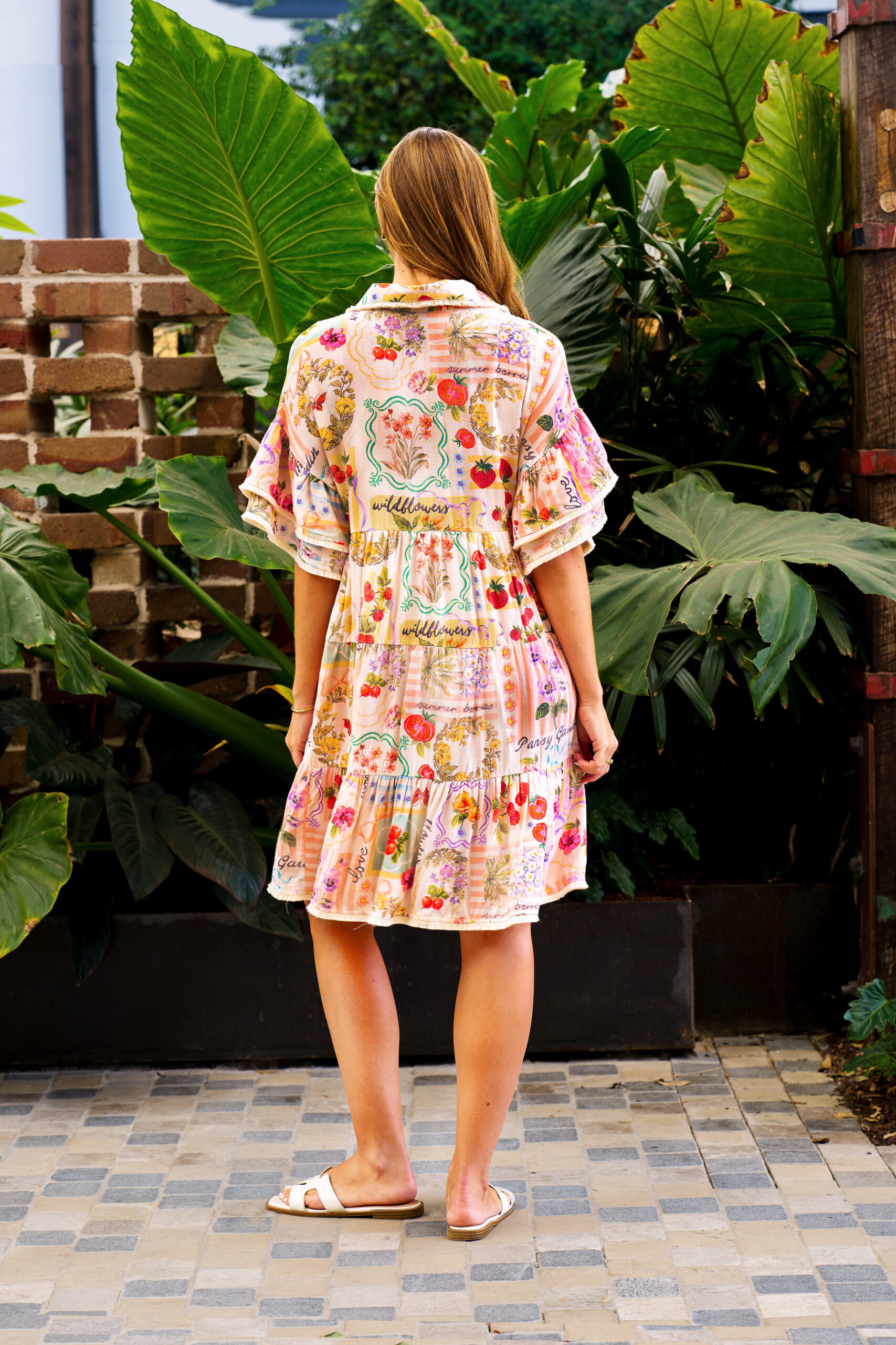ANA DRESS-WHOLESALE WOMEN DRESS-MULTI PRINT – BOHO AUSTRALIA